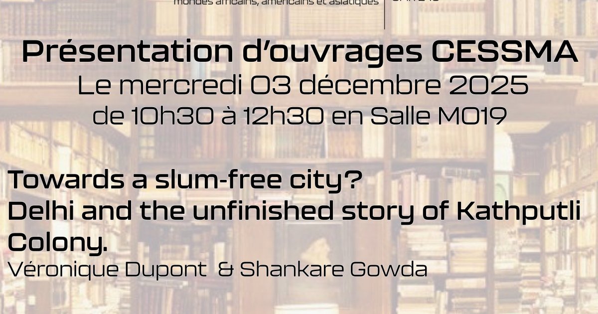 Atelier CESSMA : Les ouvrages du CESSMA - CESSMA